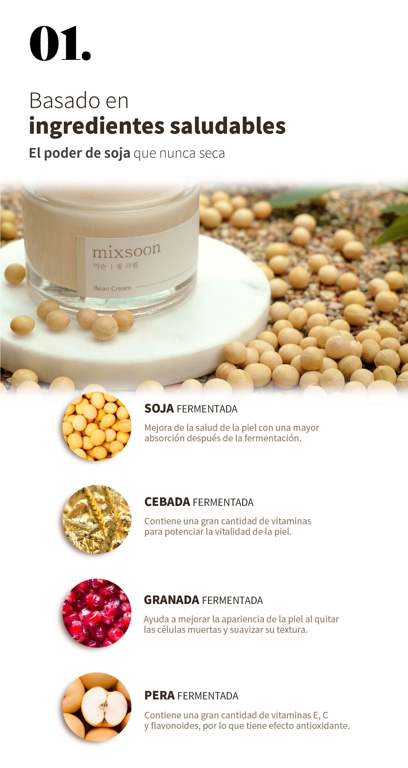 mixsoon Bean Cream 50ml – MIXSOON